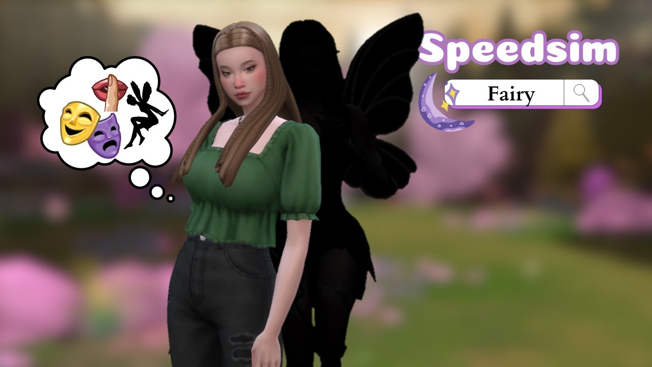 El secreto de un hada 🧚‍♀️🤫|SpeedSim| Simsbu - YouTube