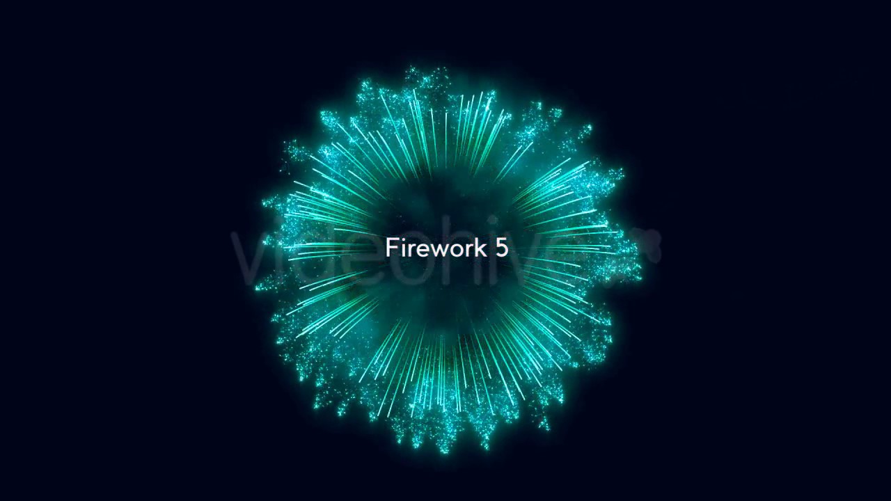 Fireworks-After Effects Template Videohive - YouTube