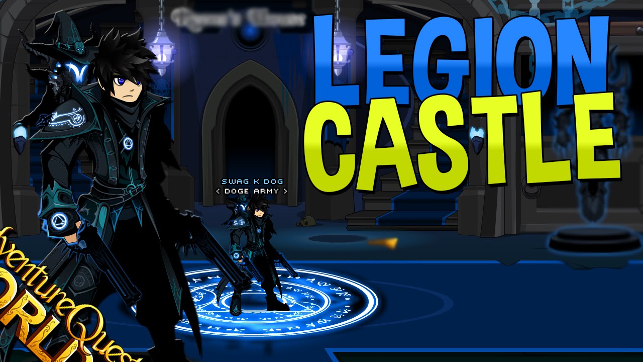 Legion Castle House Reveiw AQW 2016 - YouTube