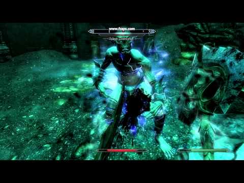 Skyrim - Dual Wield (Axe/Dagger) Speed - YouTube