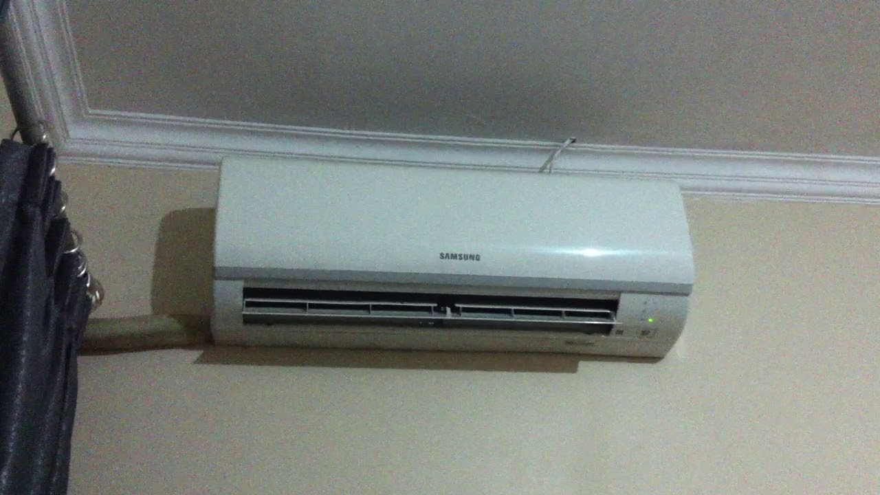 Samsung mini split air conditioner | 1 of 2 - YouTube