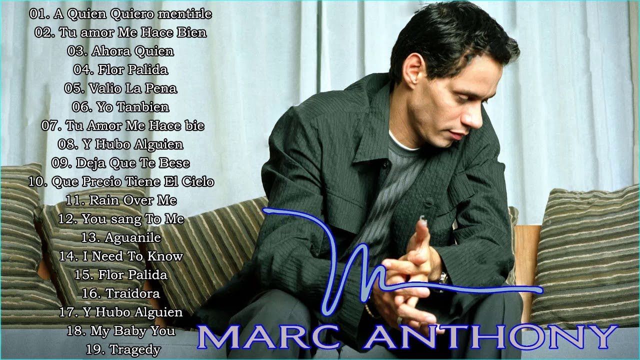 MARC ANTHONY 2020 EXITOS SALSA Sus Mejores Canciones MARC ANTHONY Salsa ...
