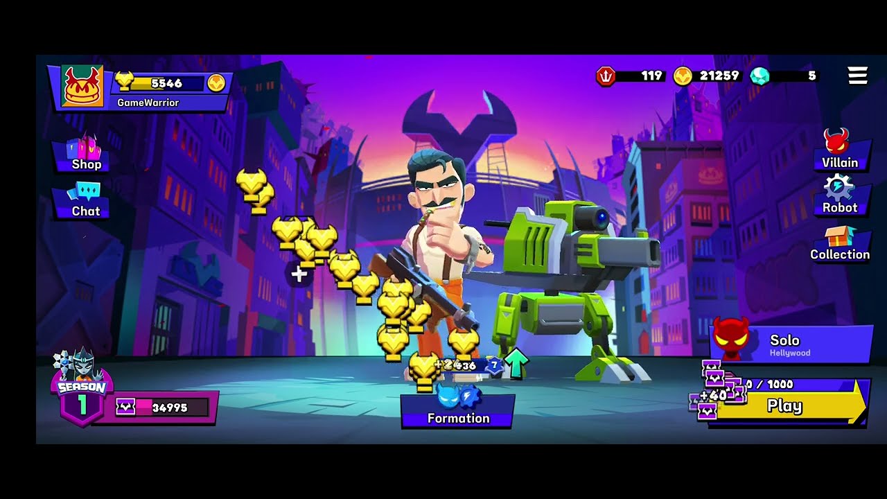 Gameplay | Villains Robot Battle Royale - YouTube