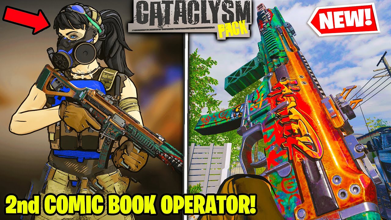 *NEW* CATACLYSM PACK BUNDLE w/ CELL SHADED OPERATOR in MW3 WARZONE ...