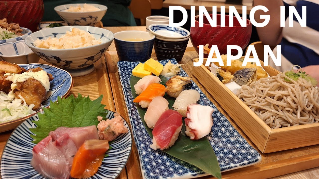 Snapshots: JAPAN'S FOOD || Mochi, dango, matcha, sushi, karaage, soba ...