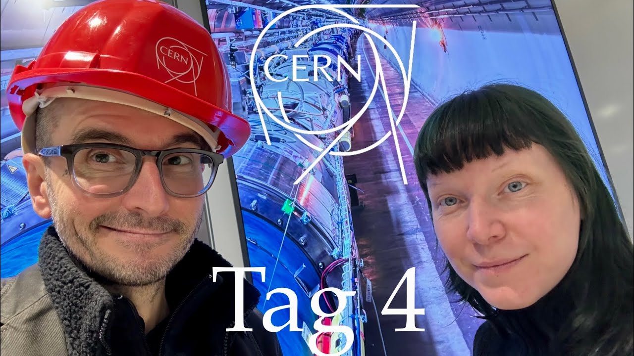 CERN Tag 4: Ausstellung 🌌 - YouTube