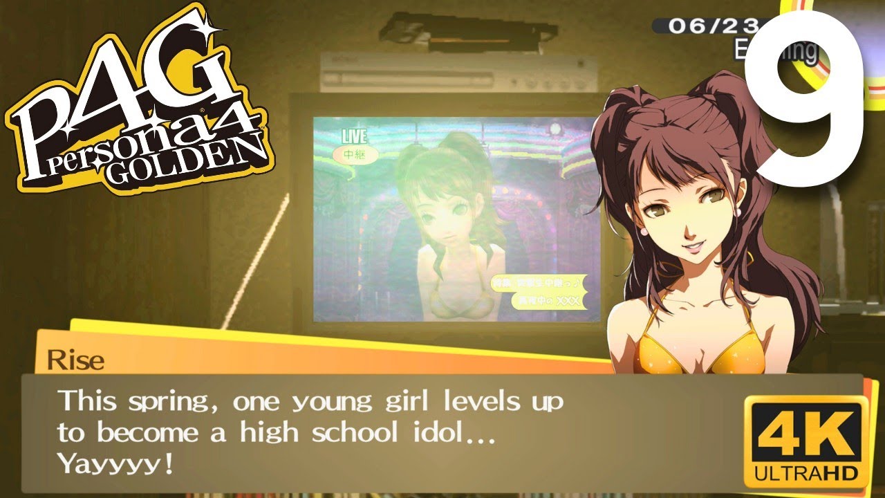 The Manufactured Personality of Rise Kujikawa! | Persona 4 Golden ...