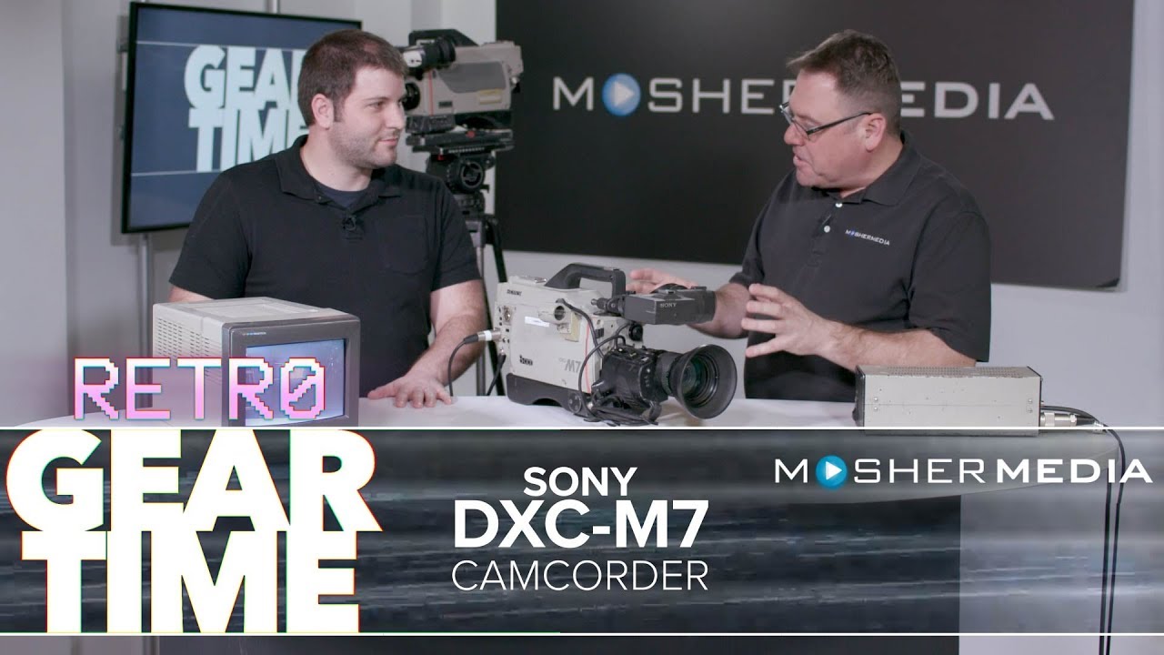Retro Gear Time : Sony DXC-M7 - YouTube