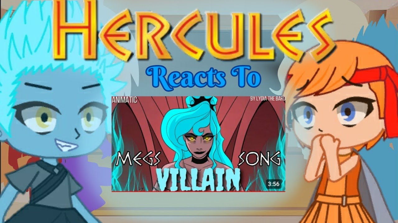 Hercules Reacts to Meg's Villian Song//Not my Audio\\🔥 - YouTube
