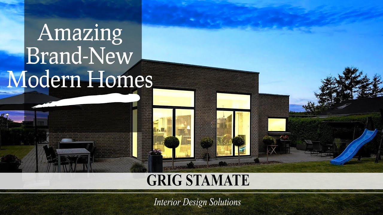 House Tours, #21 - Amazing Brand-New Modern Home - YouTube
