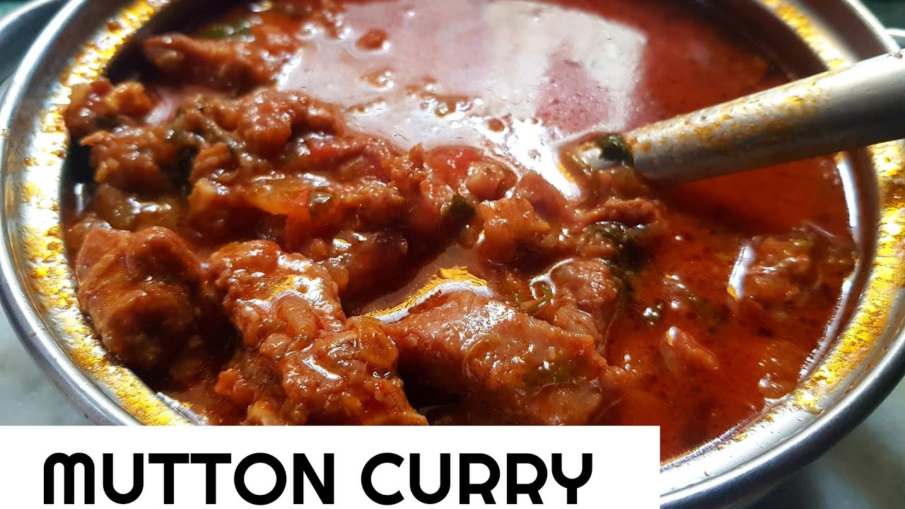 Mutton Curry full recipe in Hindi - South Indian Style - Hyderabadi ...