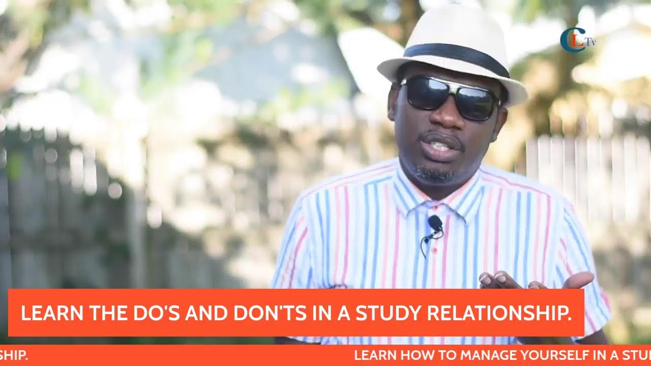 LEARN HOW TO MANAGE YOURSELF IN A STUDY RELATIONSHIP. - YouTube