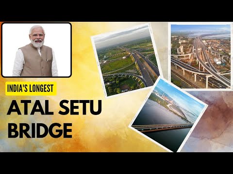 இந்தியாவின் மிகப் பெரிய பாலம் அடல் சேது! | India's largest Bridge ...