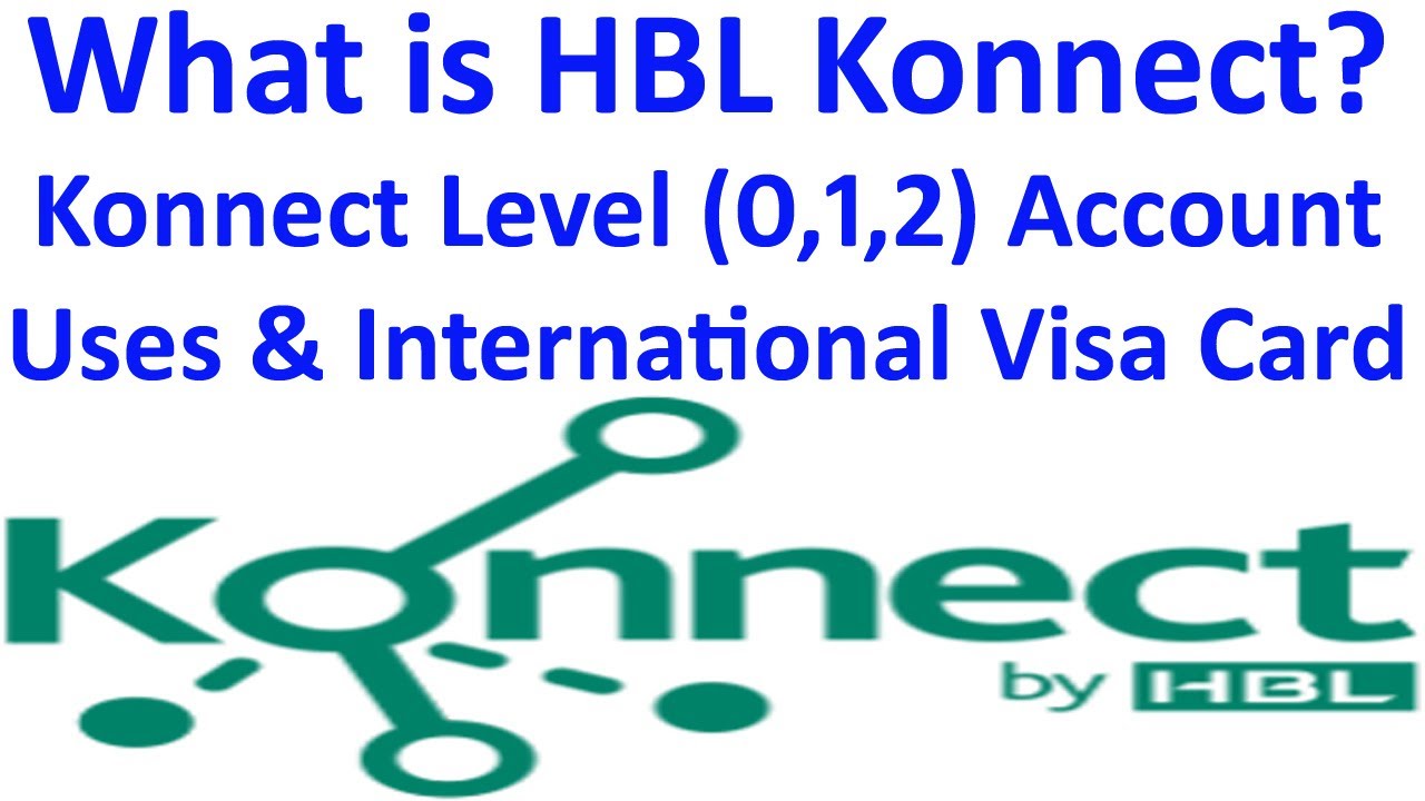 What is HBL Konnect account | Konnect Visa Debit Card | Hbl Konnect ...