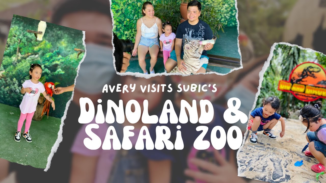 Avery at Subic's Dinoland & Safari zoo 2022 - YouTube