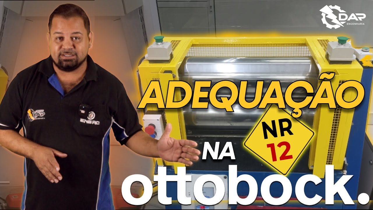 Adequação a NR 12 em Calandra na Ottobock - YouTube
