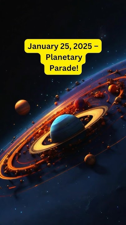 Rare Planetary Alignment on January 25,2025–Don’t Miss This Historical Event! #25january #today ...