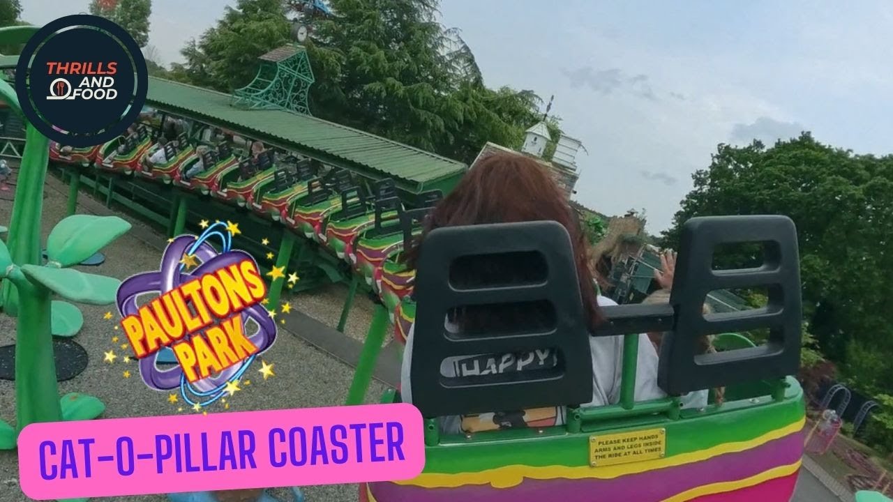 Cat-O-Pillar Rollercoaster On-Ride POV | Paultons Park - YouTube