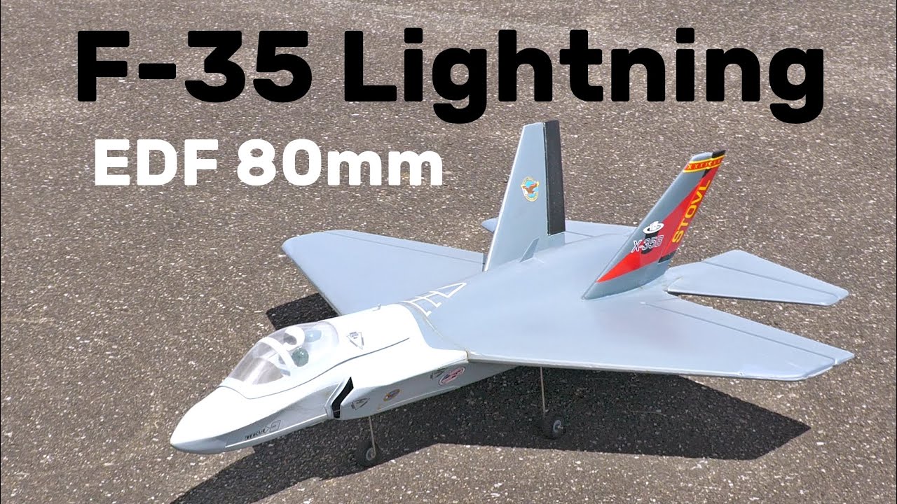 F-35 Lightning | EDF RC aircraft | 4K | MEGA CUP 2024 - YouTube