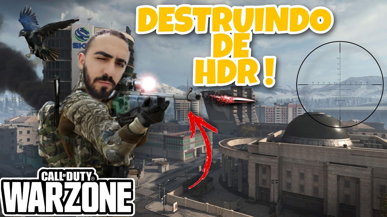 DESTRUINDO TODOS DE HDR E MP7 - COD WARZONE - YouTube