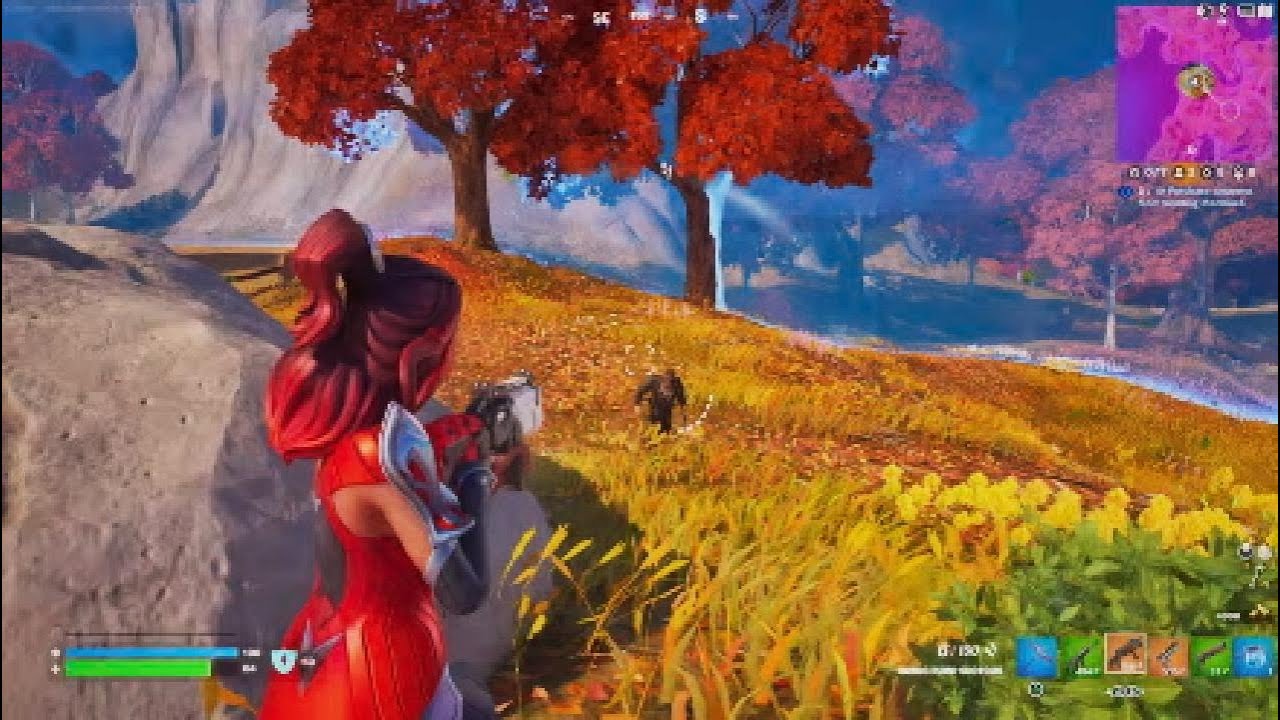 Fortnite Valor Skin Gameplay - YouTube