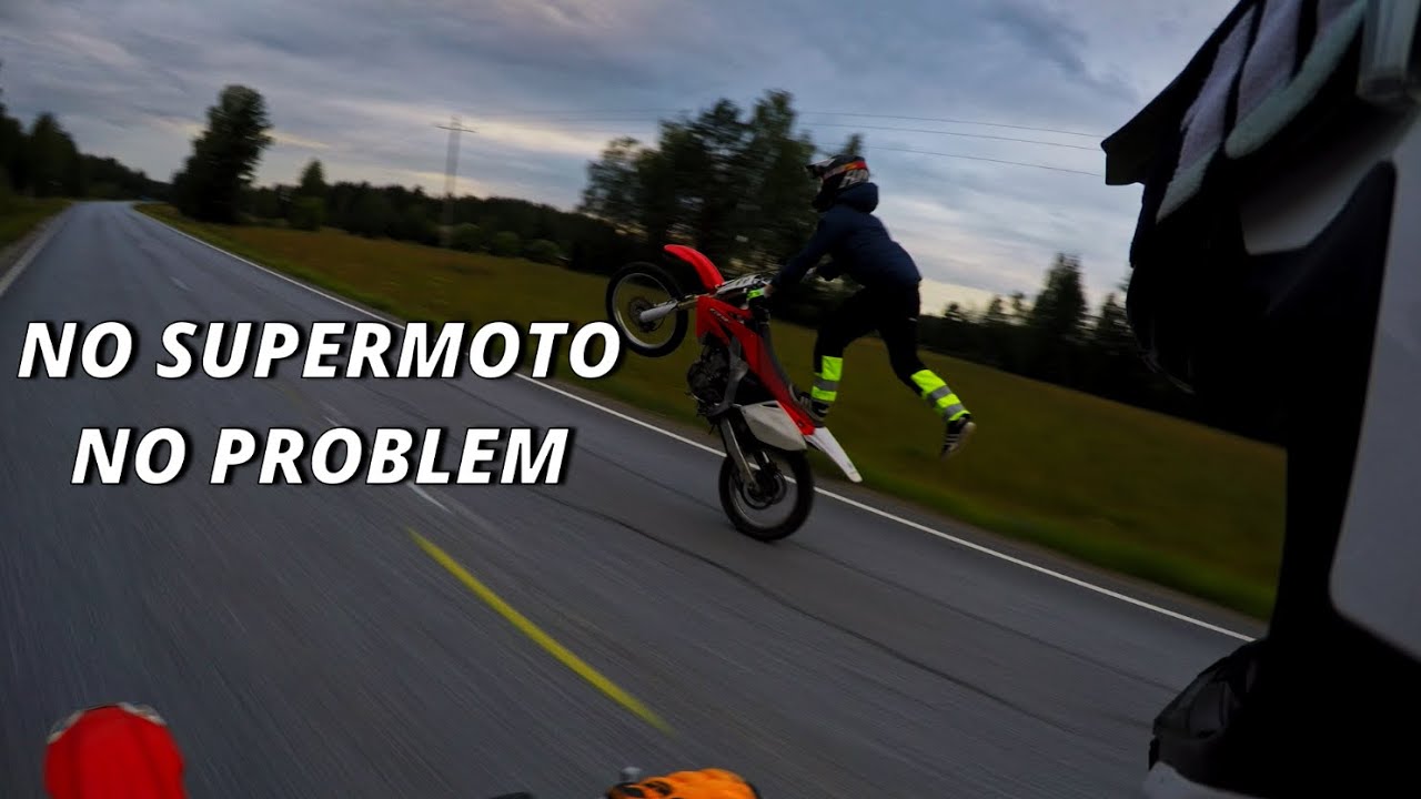 Honda Crf 250 | NO SUPERMOTO, NO PROBLEM - YouTube