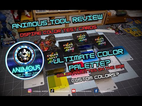 DSPIAE Color Test Card : In-Depth Review - YouTube