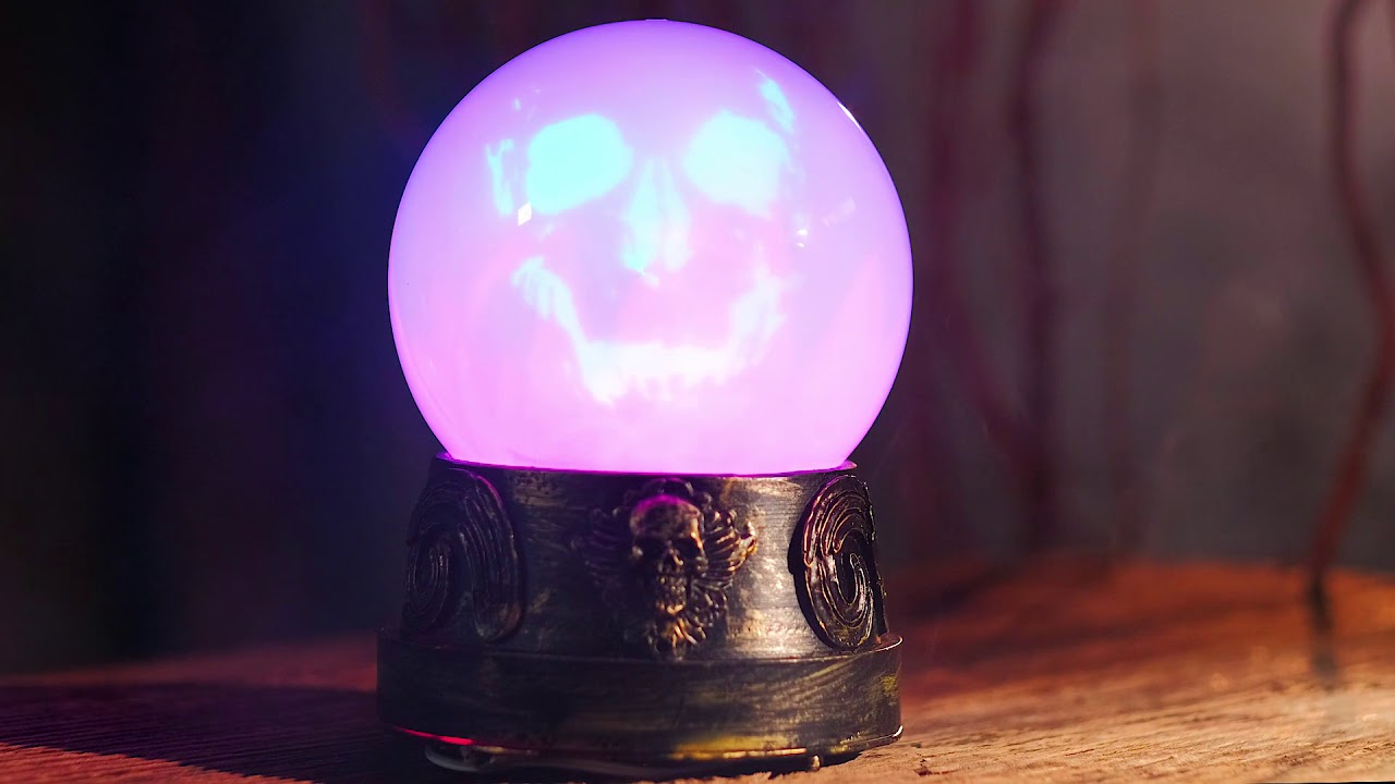 imated Glowing Crystal Ball Halloween Decoration - Improvements Catalog ...