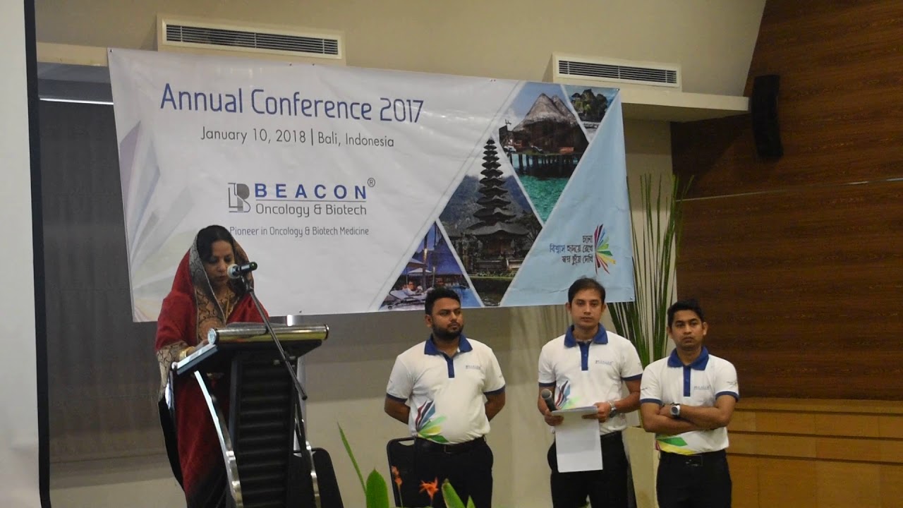 Beacon Pharmaceutical Ltd. Chairman Madam's speech at Oncology and ...