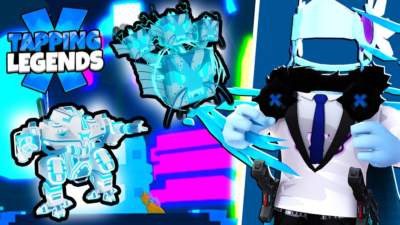 🤖Tapping Legends X! Tech World! 1 Out of 20 Million SECRET PET ...