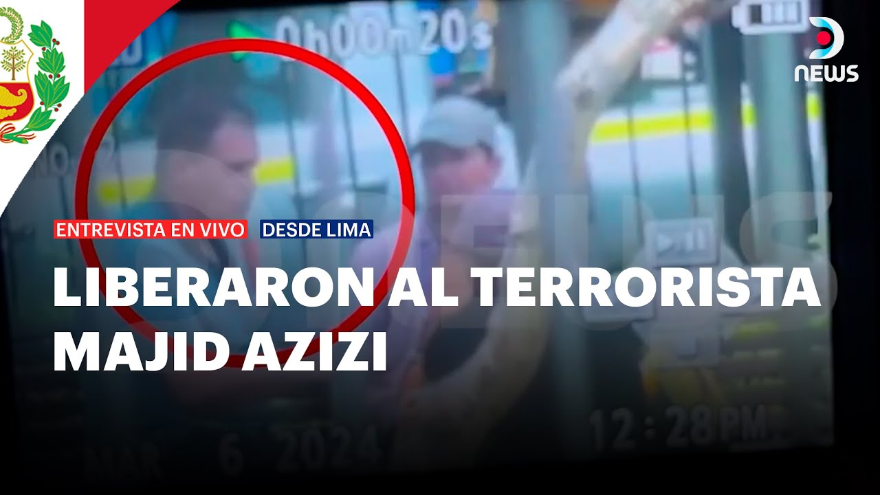 Perú, liberaron al terrorista Majid Azizi - DNews - YouTube