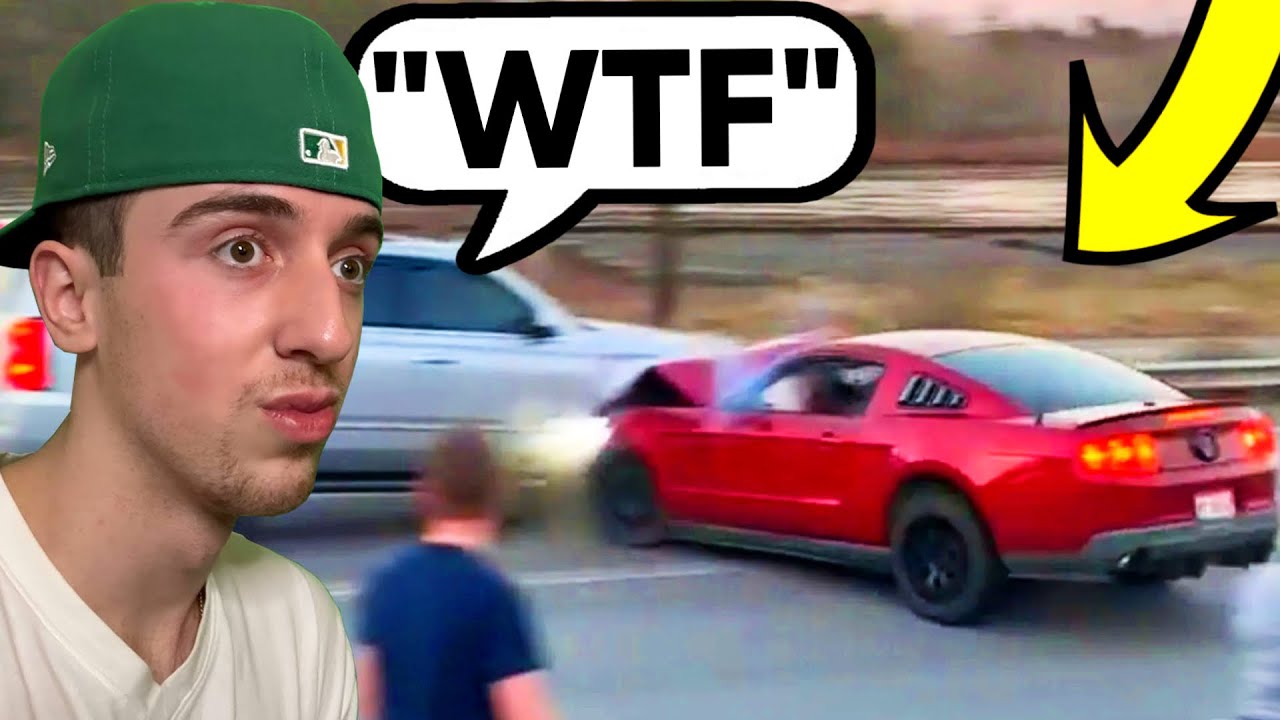 CRAZY MUSTANG CRASH COMPILATION! - YouTube