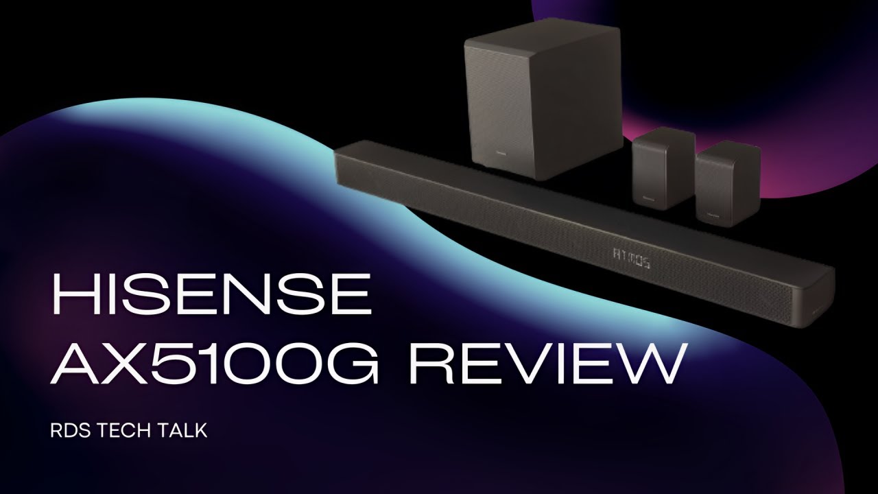 Hisense AX5100G Soundbar System Review - YouTube