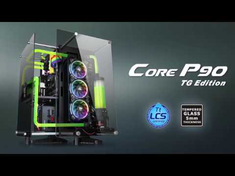 Thermaltake Core P90 Tempered Glass Edition Corner/Wall PC Case LN85970 ...