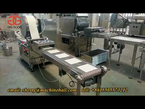 How To Prepare Spring Roll Wrappers?—Spring Roll Wrapper Machine - YouTube