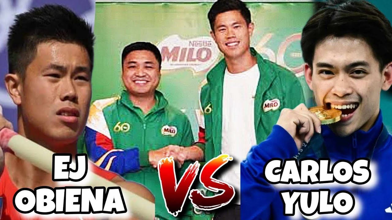 EJ OBIENA BAGONG ENDOSER NG MILO! CARLOS YULO VS EJ OBIENA! #viralnews ...
