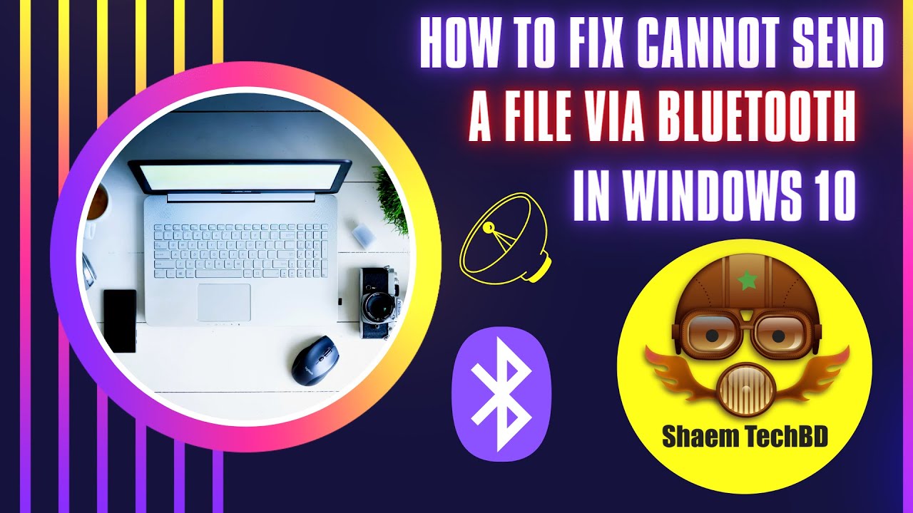 How To Fix Cannot Send a File via Bluetooth in Windows 10 - YouTube