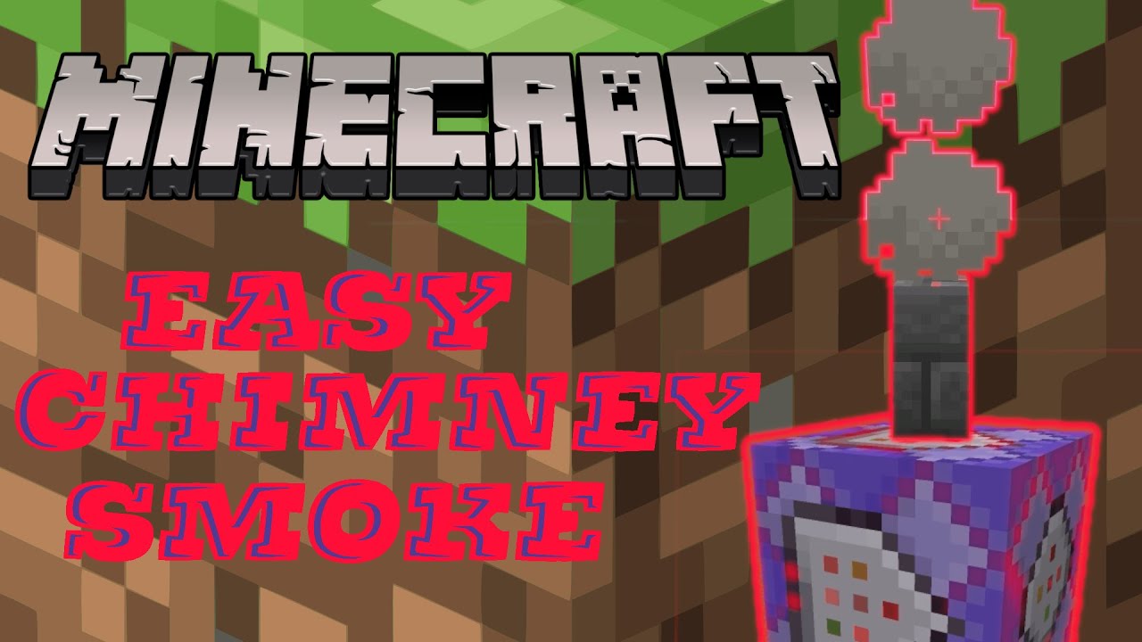 Easy Chimney Smoke in Minecraft Bedrock - YouTube