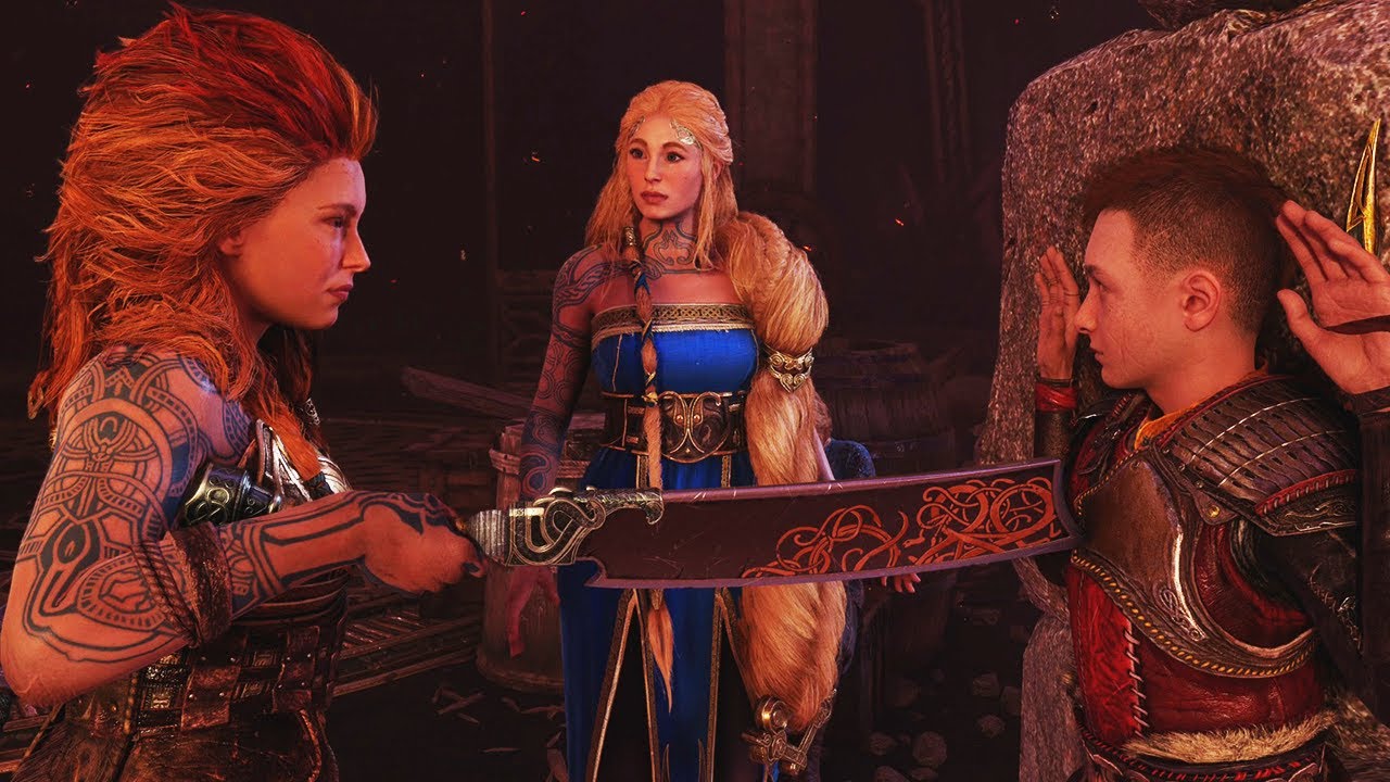 God of War Ragnarok - Thrud Confronts Atreus About Ragnarok - YouTube