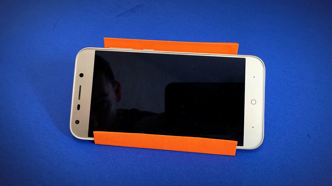 How to Make a Paper Phone Stand | Origami Phone Stand | Easy Origami ...