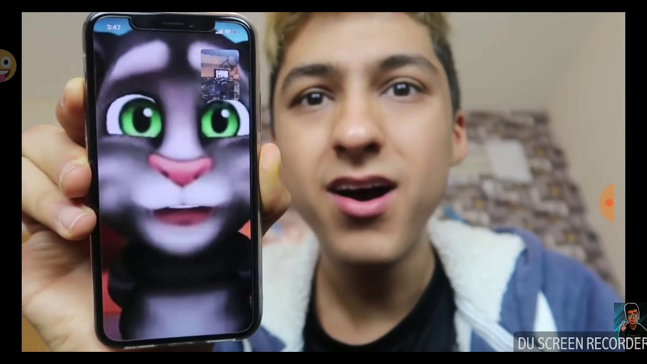 Do not facetime talking tom at 3 am (omg he come to my house) - YouTube