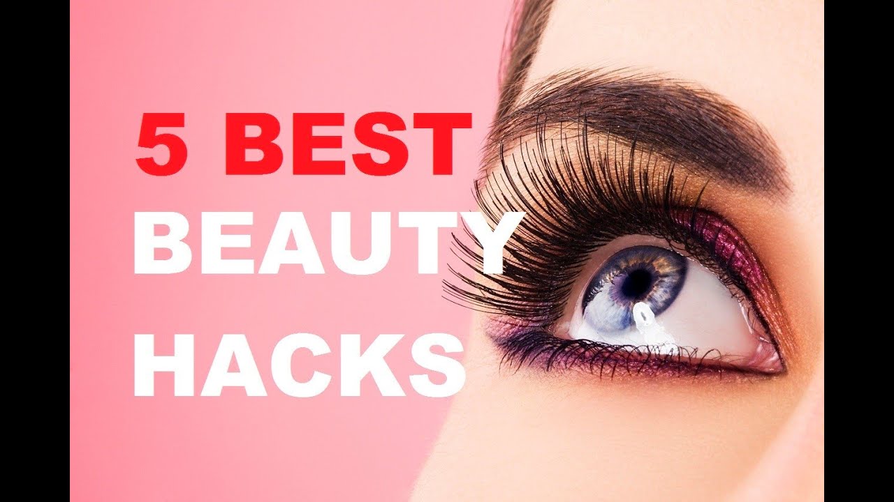 5 FAST BEAUTY HACKS - YouTube