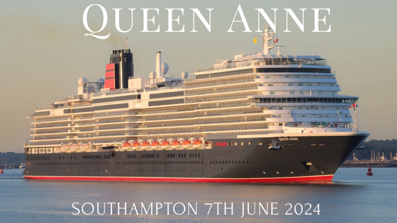 Queen Anne returns from Festival of Britain Cruise 7th June 2024 - YouTube