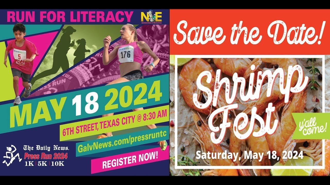 Tim Culp promotes The Daily News Press Run + Shrimp Fest - YouTube