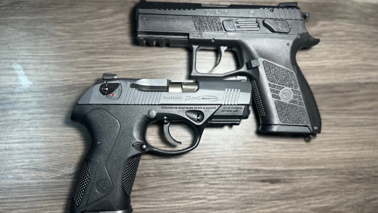 P07 vs PX4 - CZ & Beretta’s CCW’s With Unique Recoil Reduction Systems ...