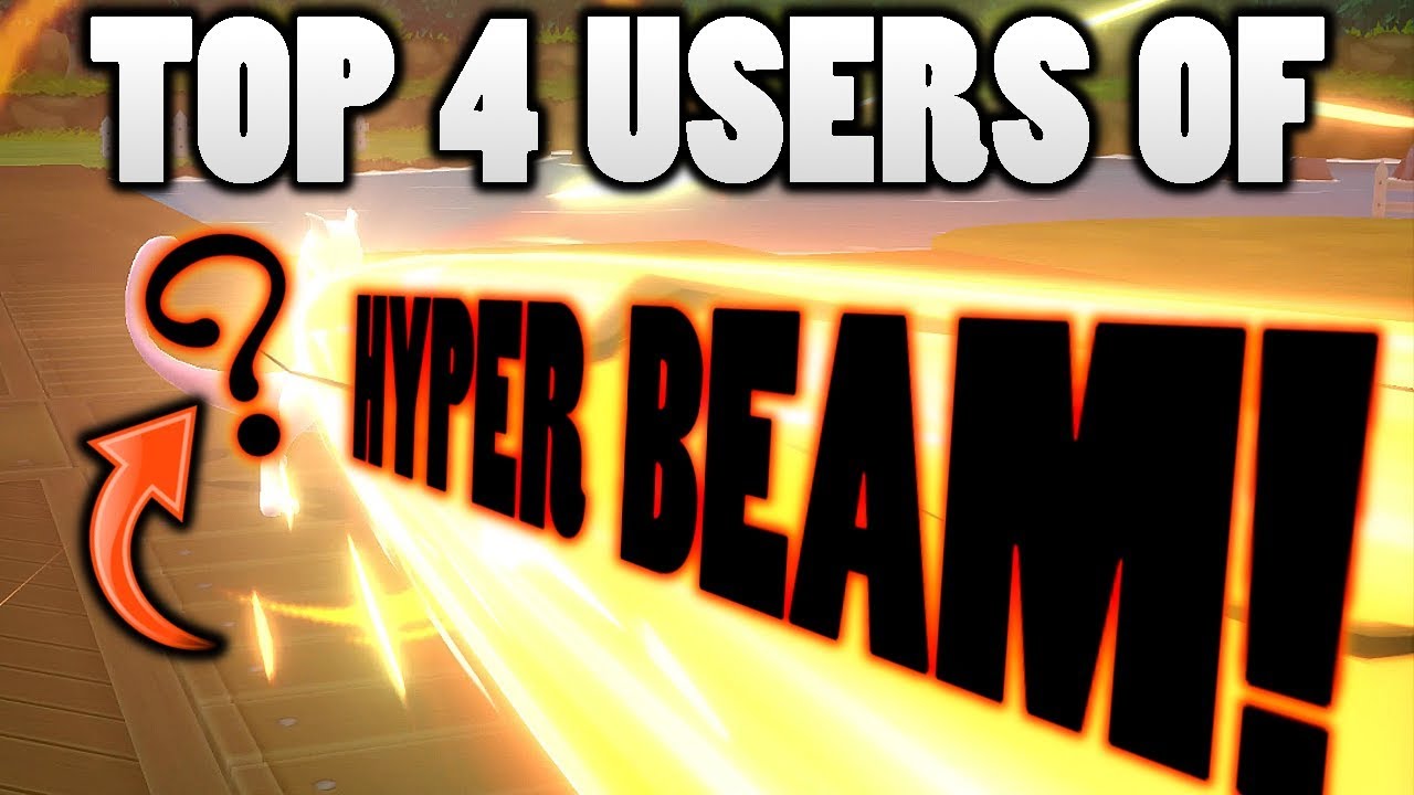 Top 4 Strongest Pokemon That Use Hyper Beam - YouTube