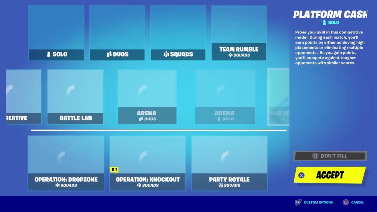 Solo Platform Cash Cup (Fortnite) My First Time Doin This - YouTube