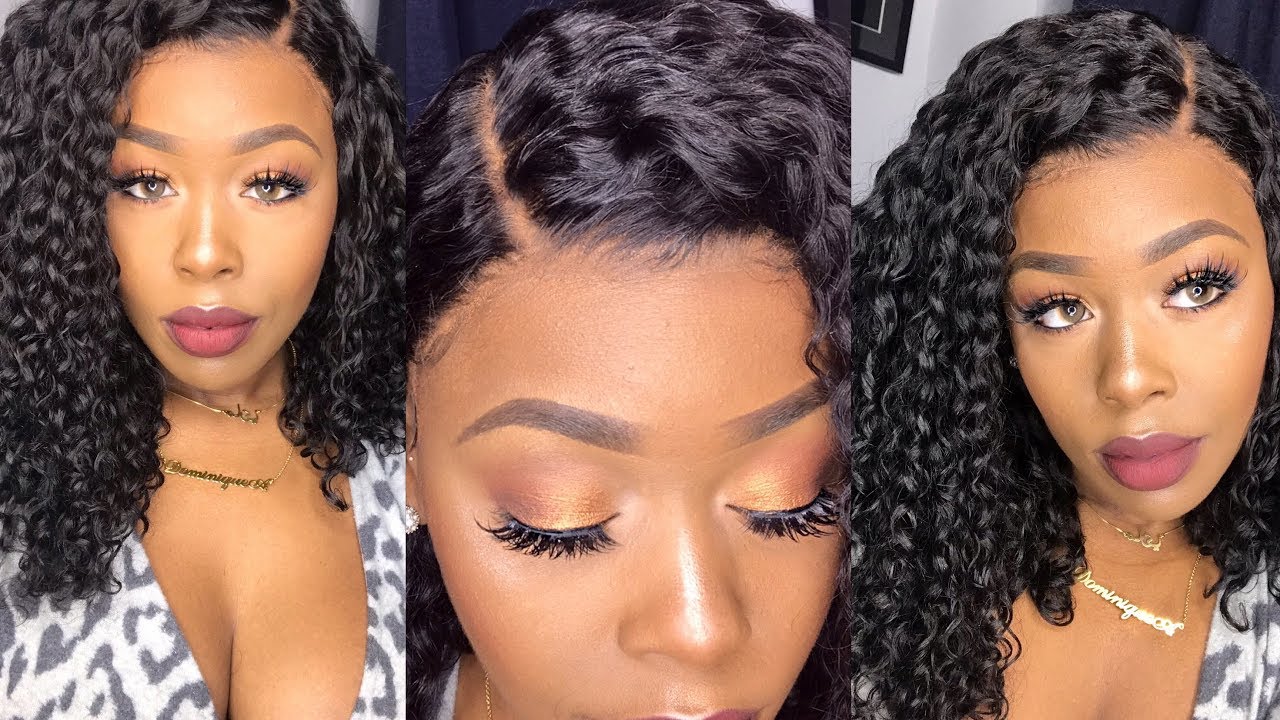 The Must-Have Curly Bob of 2019! Pre-bleached, 180% density, 6inch ...