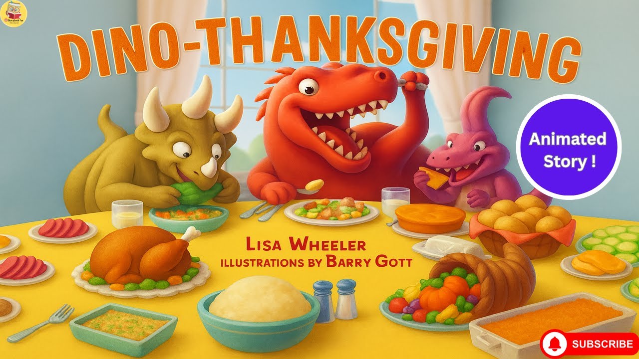 Dino-Thanksgiving (Dino-Holidays) - Read Along Book Perfect for ...