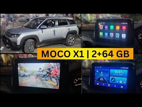 MOCO X1 ANDROID 2+64 GB | CAR PAY ANDROID AUTO | V.11 | DSP DVR | 5G HOTS PORT INSTALLED IN ...